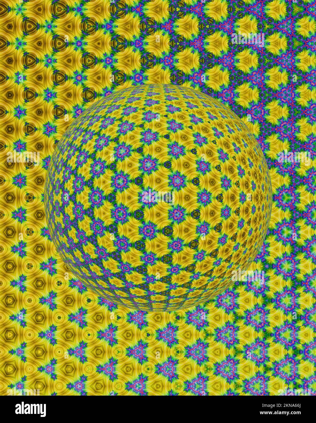 Abstract Computer generated Fractal design. A fractal is a never-ending ...