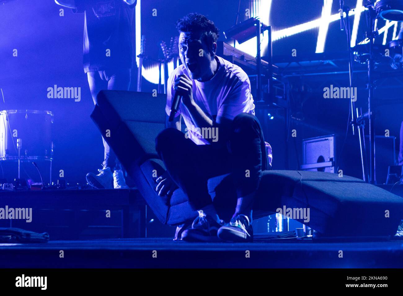 Milano, Italy. 26th Nov, 2022. Dan Smith of Alternative rock band ...