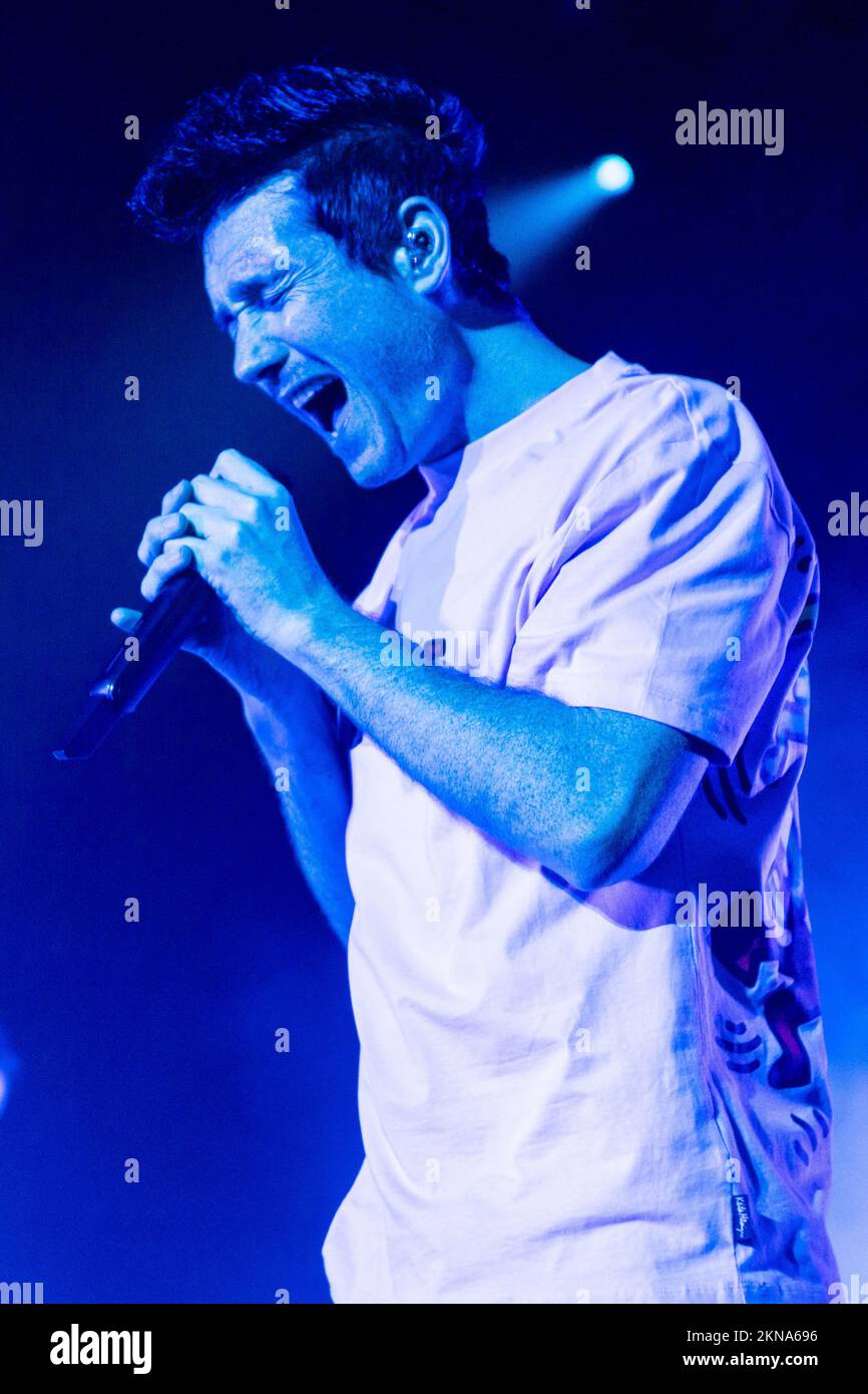 Milano, Italy. 26th Nov, 2022. Dan Smith of Alternative rock band ...