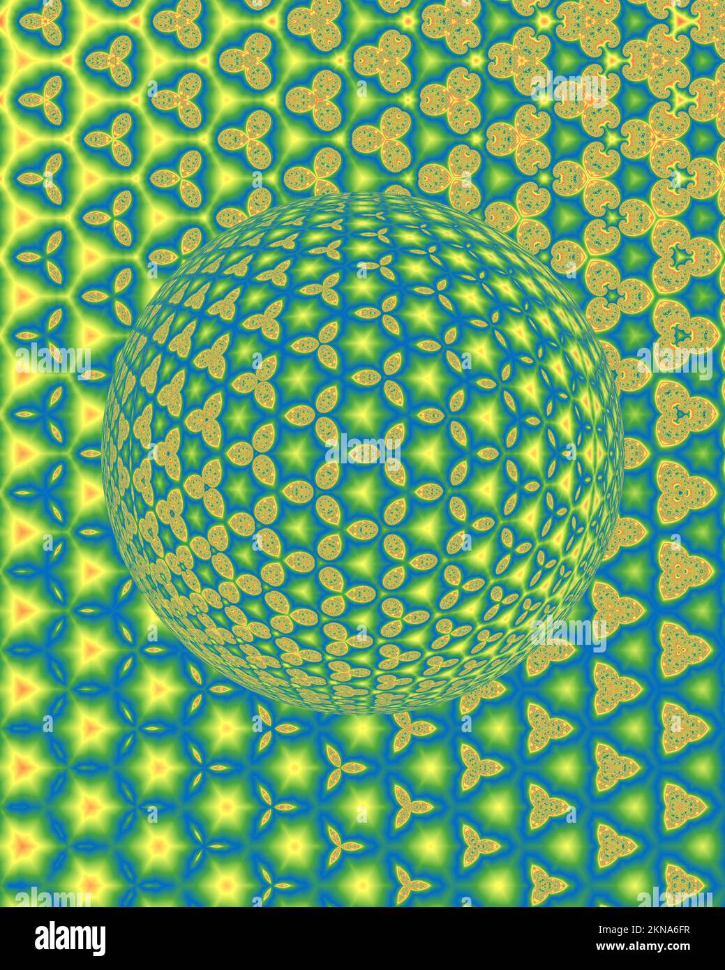 Abstract Computer generated Fractal design. A fractal is a never-ending ...