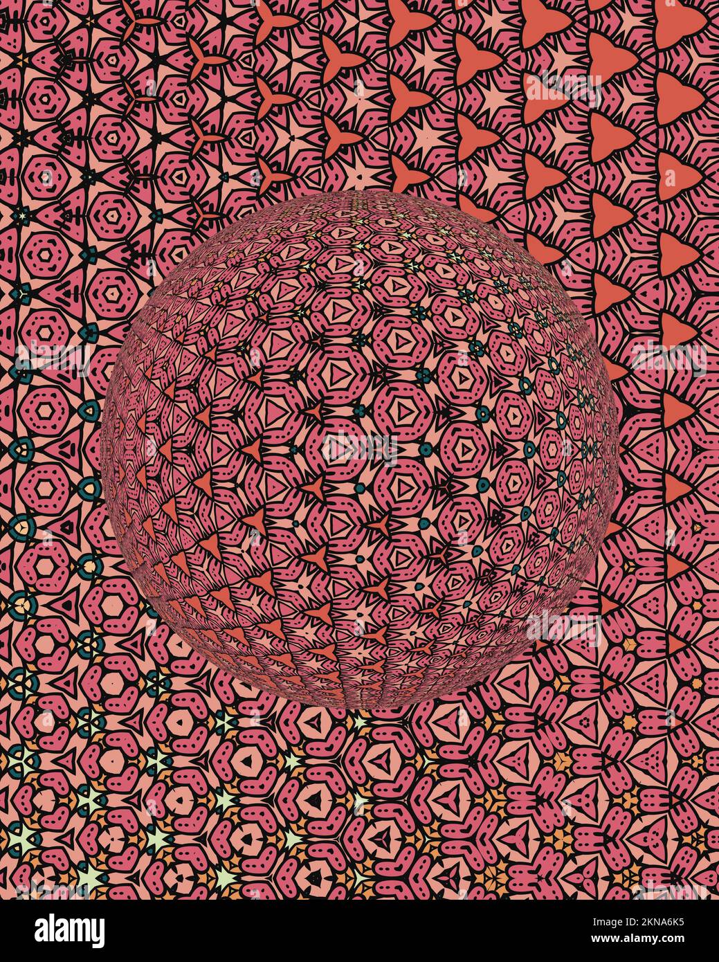 Abstract Computer generated Fractal design. A fractal is a never-ending ...