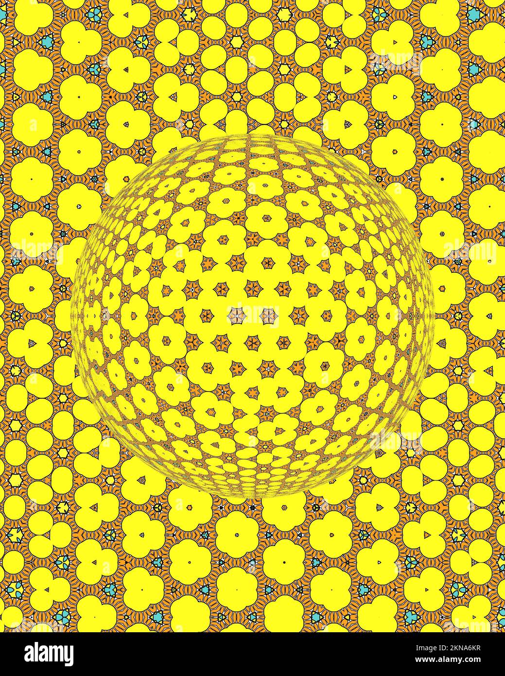 Abstract Computer generated Fractal design. A fractal is a never-ending ...