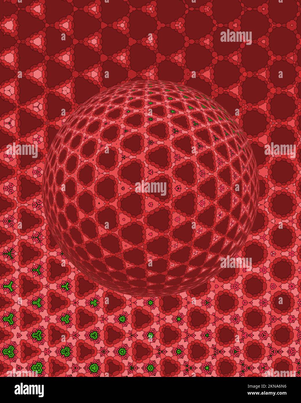 Abstract Computer generated Fractal design. A fractal is a never-ending ...