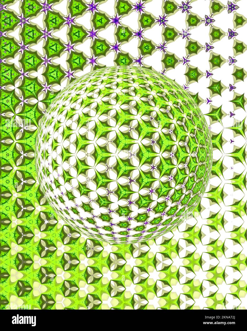 Abstract Computer generated Fractal design. A fractal is a never-ending ...