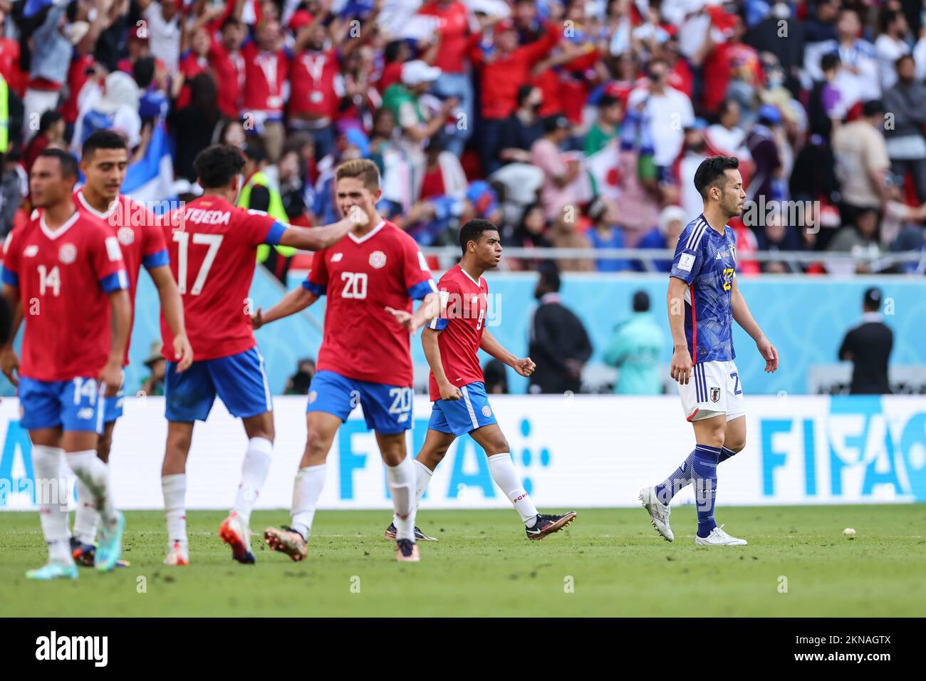 Al Rayyan, Qatar. 27th Nov, 2022. Maya Yoshida (JPN) Football/Soccer : FIFA World Cup Qatar 2022 ...