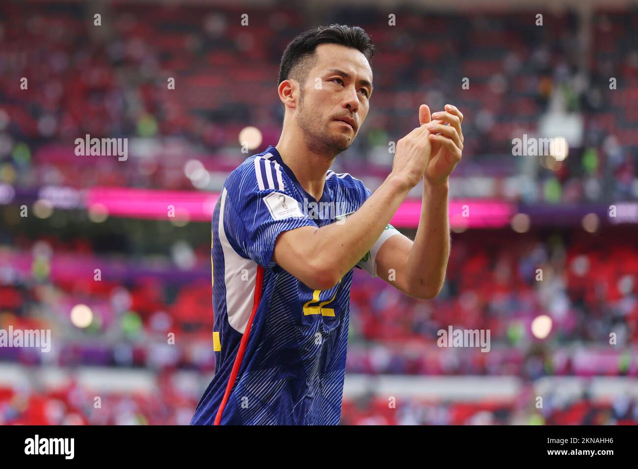 Al Rayyan, Qatar. 27th Nov, 2022. Maya Yoshida (JPN) Football/Soccer : FIFA World Cup Qatar 2022 ...