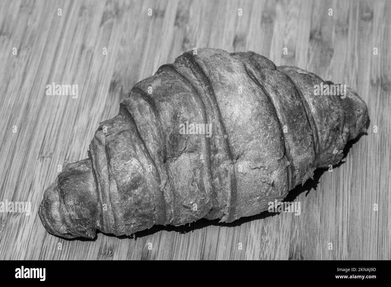 Delicious fresh pastry croissant. French croissant breakfast Stock ...