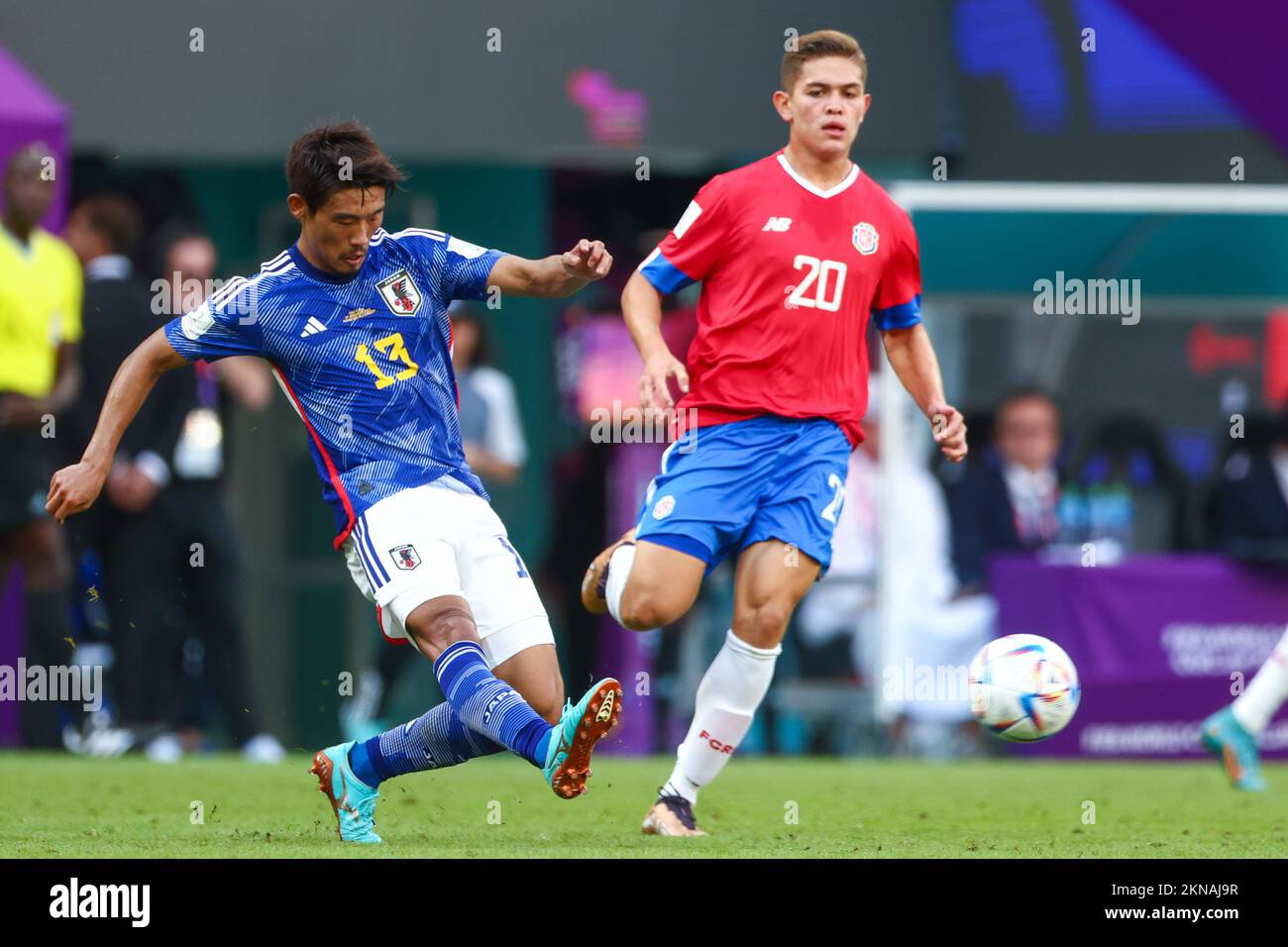 Doha, football, FIFA World Cup 2022, Japan. 27th Nov, 2022. vs Costa ...
