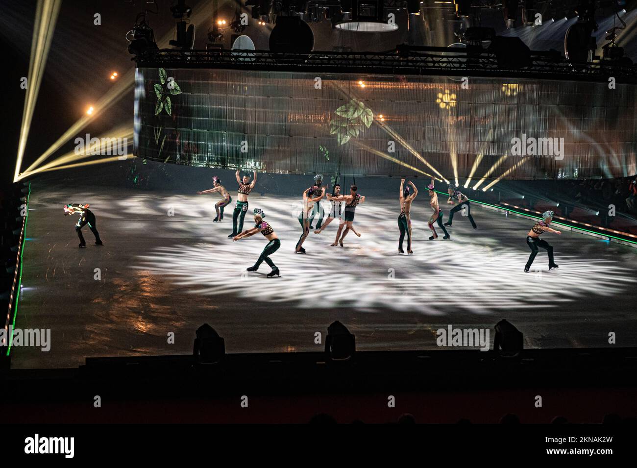 Eisshow 'Holiday on Ice - A New Day' in der Messe Dresden. Dresden, 23. ...