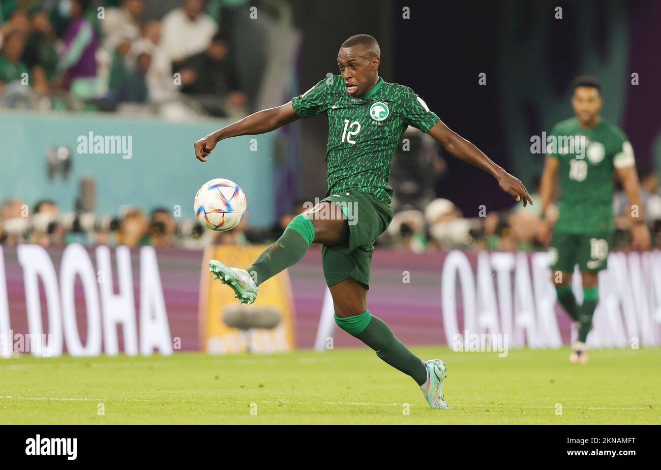 Saud Abdulhamid of Saudi Arabia during the FIFA World Cup 2022, Group C ...