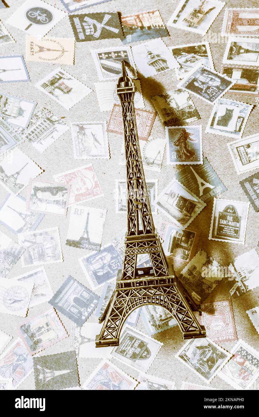 An antique abstraction of constructed romance from France ...