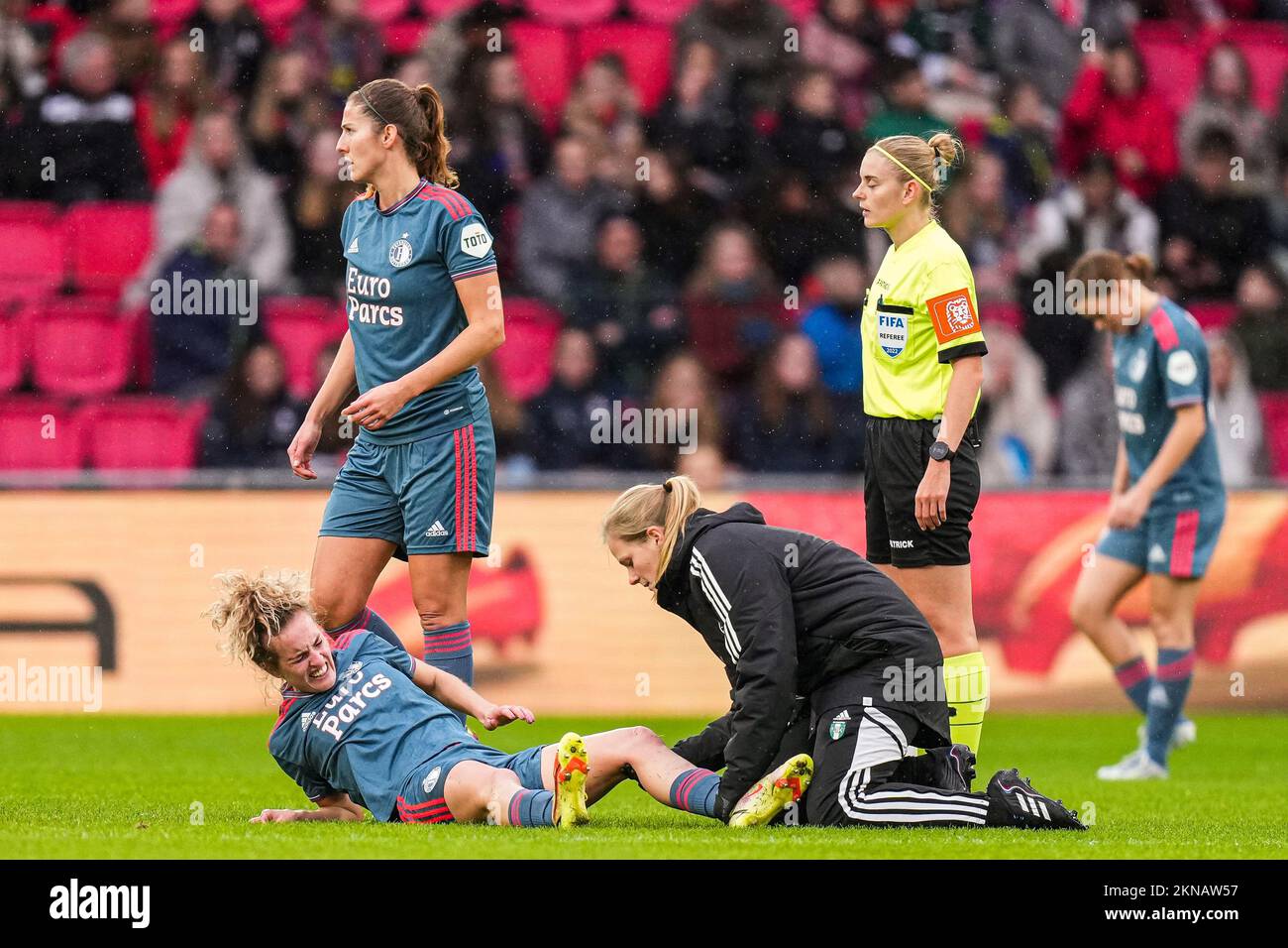 Eindhoven - Maxime Bennink of Feyenoord V1 during the match between PSV ...