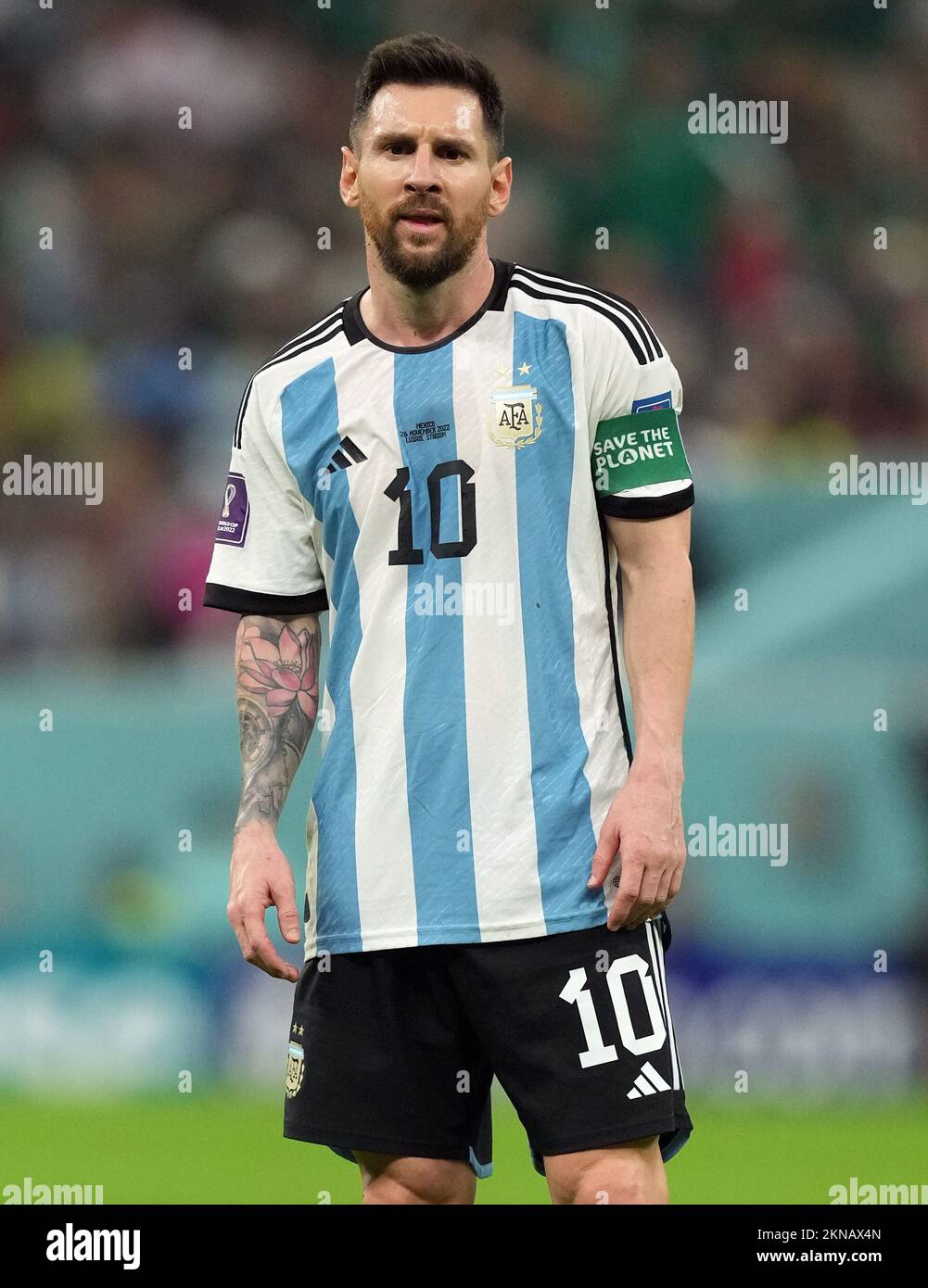 Argentina's Lionel Messi during the FIFA World Cup Group C match at the ...