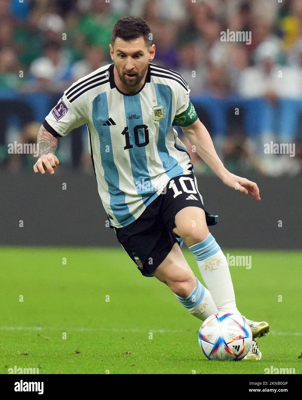 Argentina's Lionel Messi during the FIFA World Cup Group C match at the ...