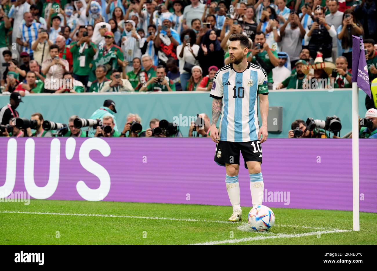 Argentina's Lionel Messi during the FIFA World Cup Group C match at the ...