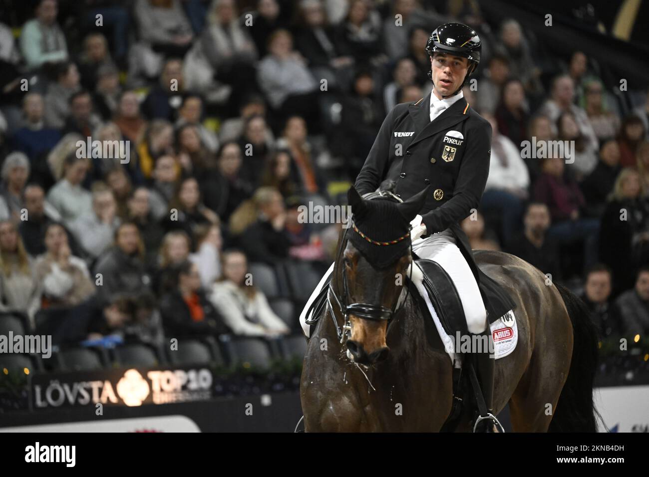 Benjamin Werndl of Germany riding Famoso Old during the FEI Grand Prix ...