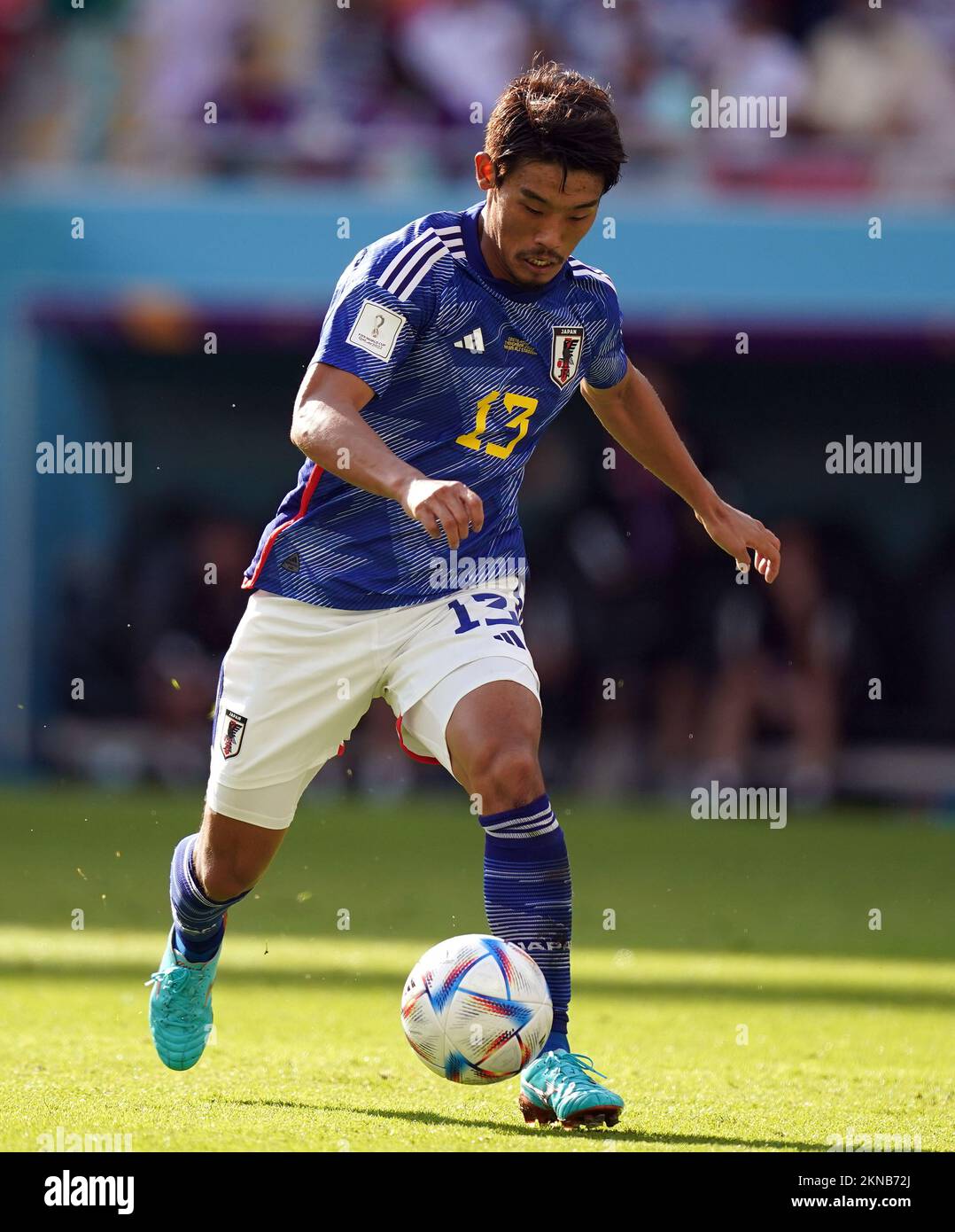 Japan's Hidemasa Morita during the FIFA World Cup Group E match at the ...