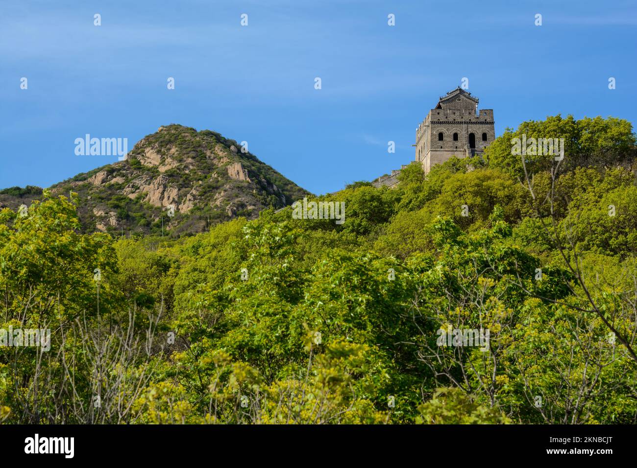 Great Wall of China the great man-made structure Stock Photo - Alamy