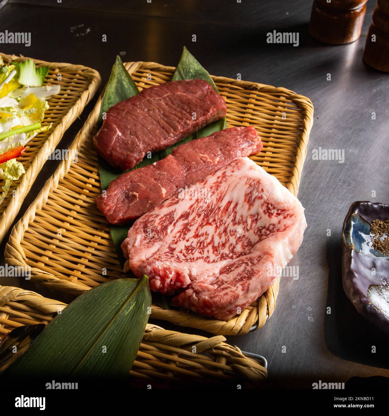 Wagyu recipe hi-res stock photography and images - Alamy