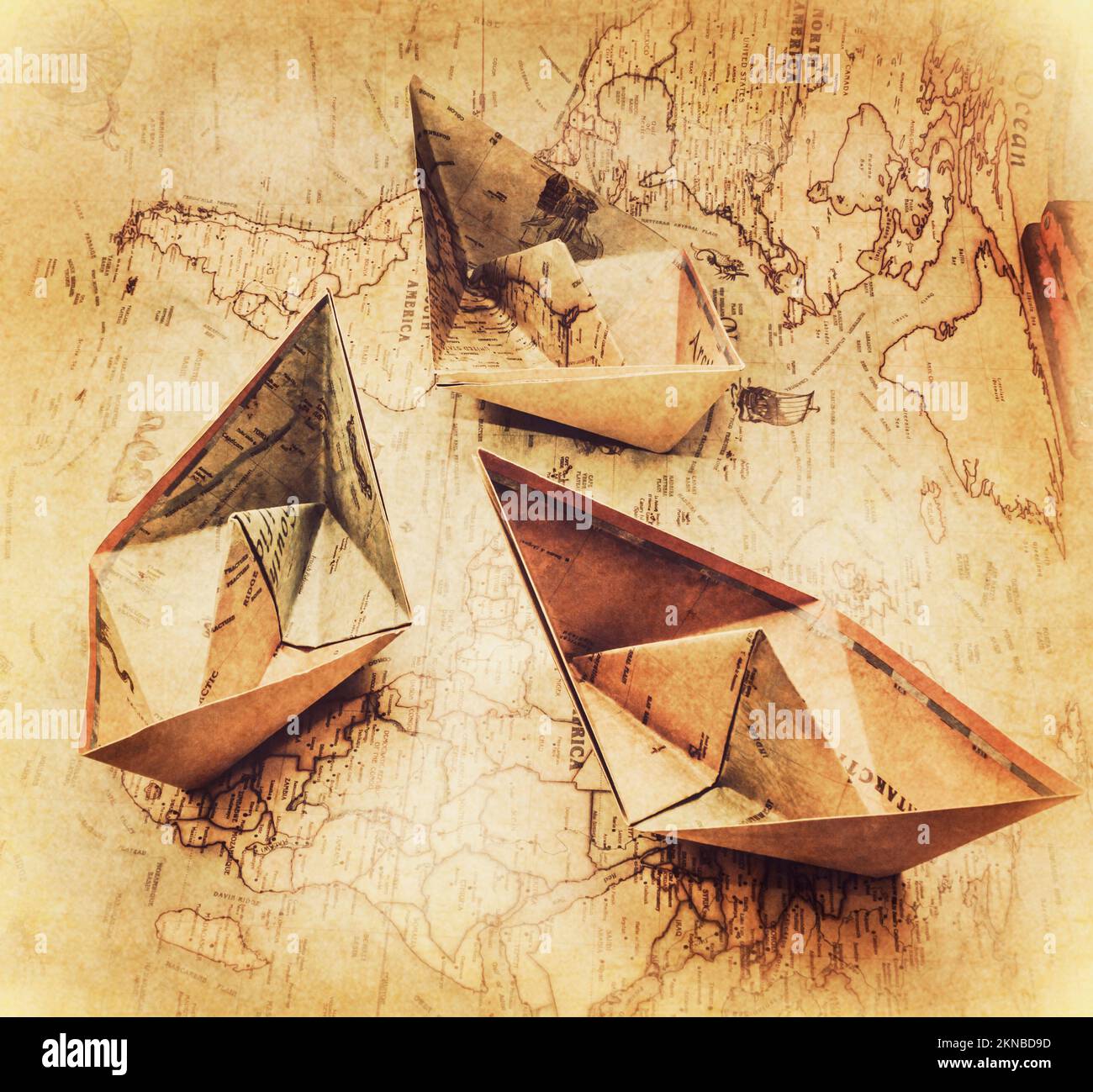 Nautical world map geographical hi-res stock photography and images - Alamy