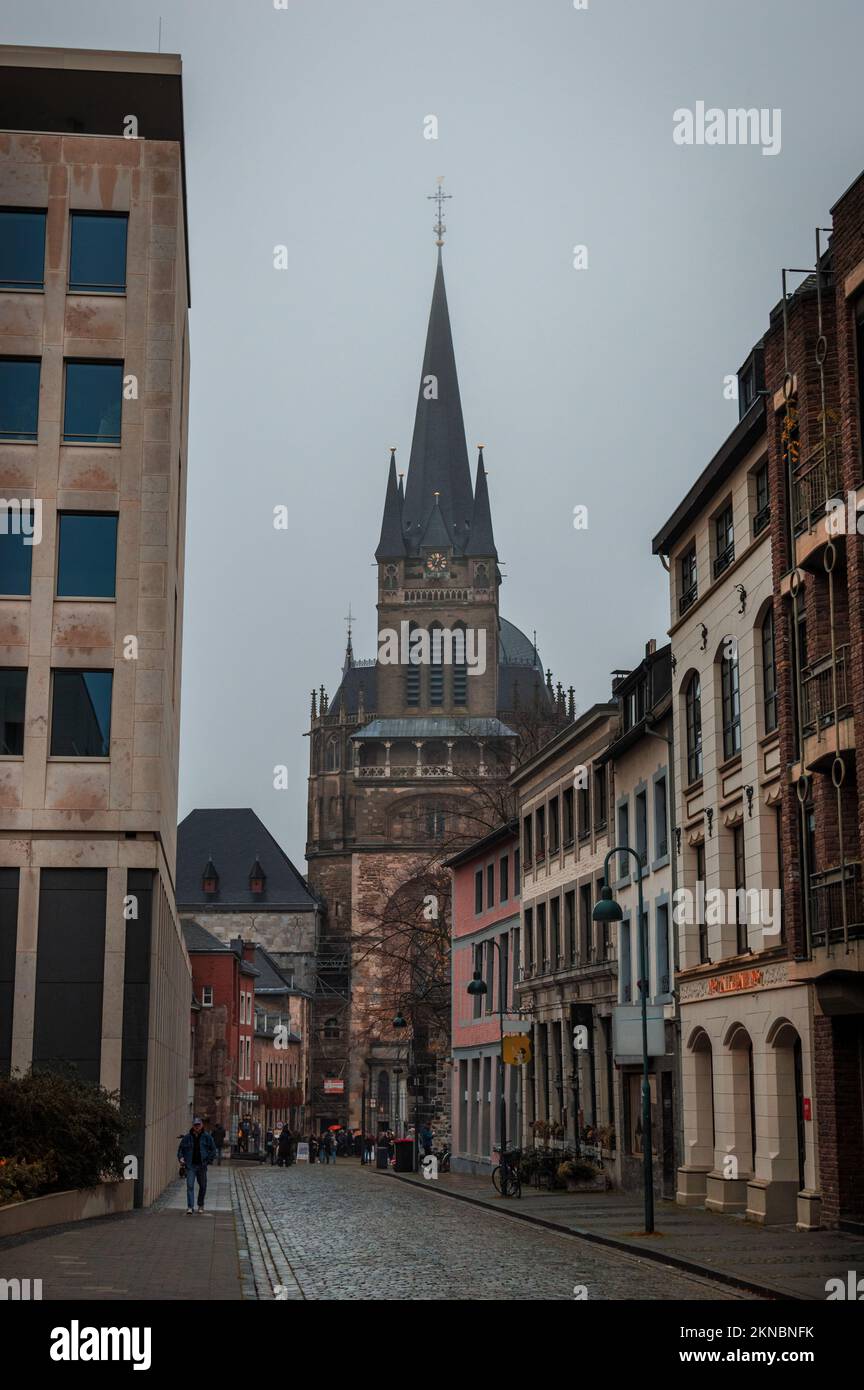 Aachen cathedral germany hi-res stock photography and images - Alamy