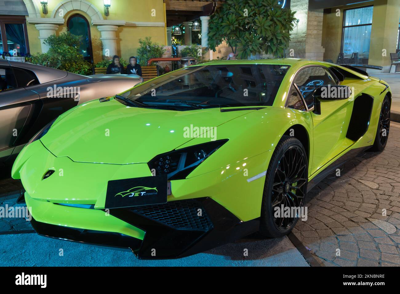 Doha, Qatar-February 01, 2020 : Exhibition of luxury supercars ...