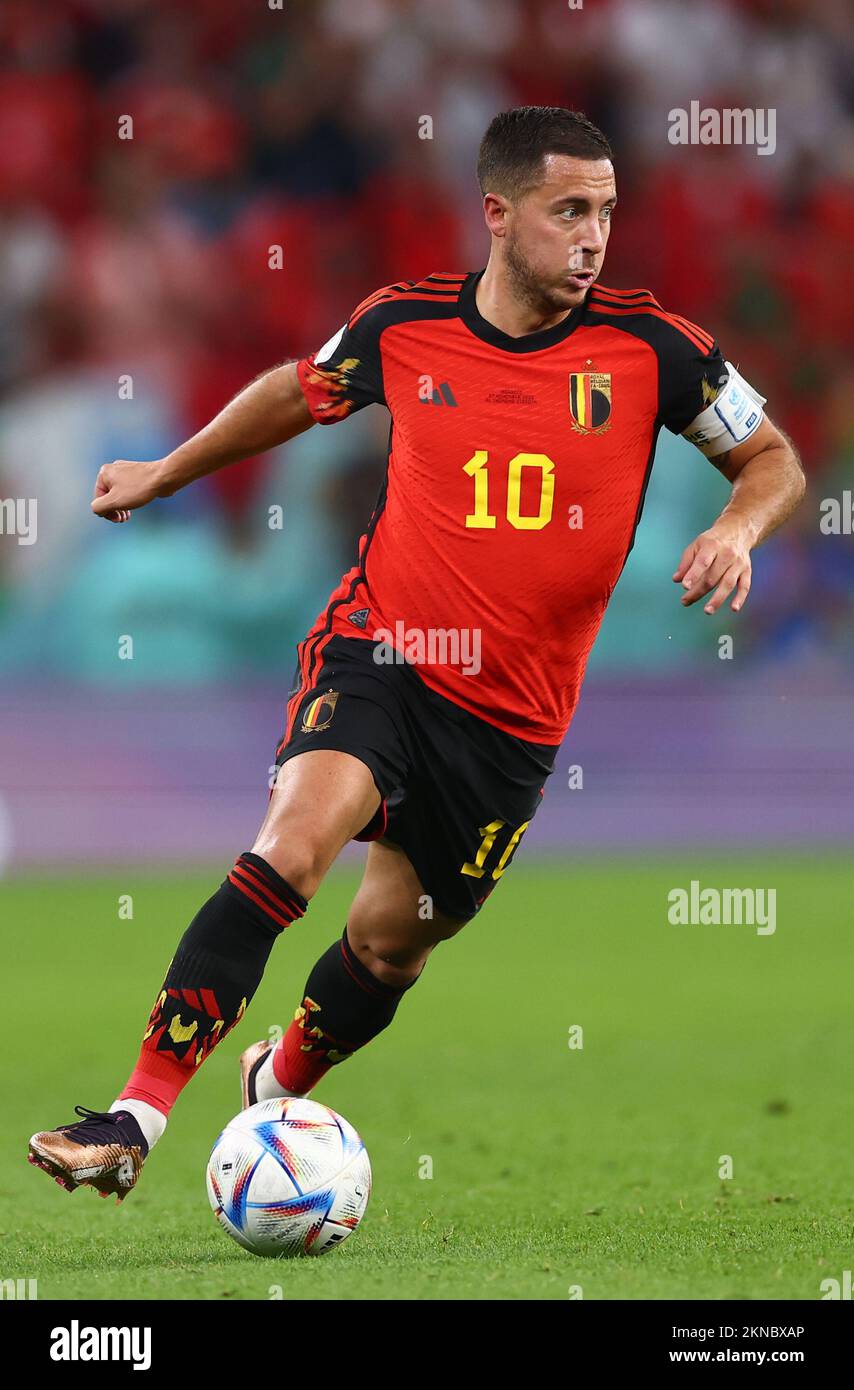 Doha, Qatar. 27th Nov, 2022. Eden Hazard of Belgium during the FIFA ...