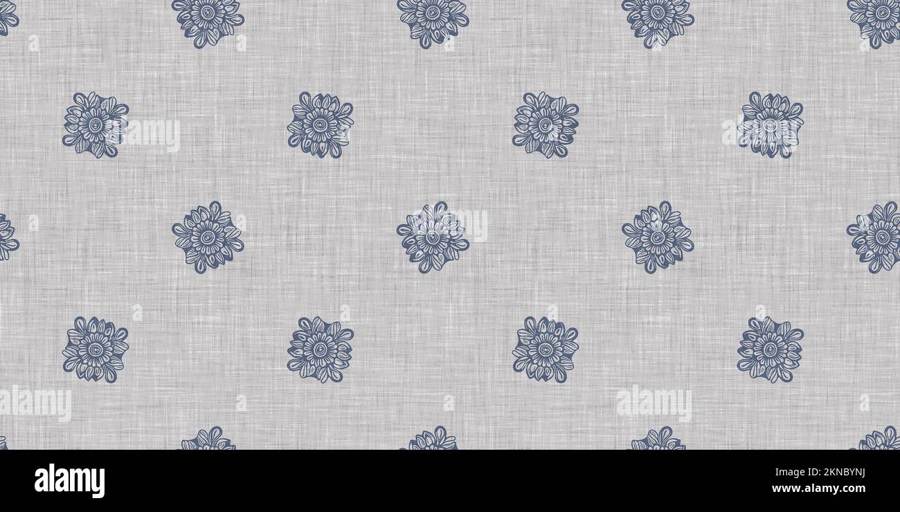 Farmhouse blue butterfly seamless border. Rustic French wildlife for ...
