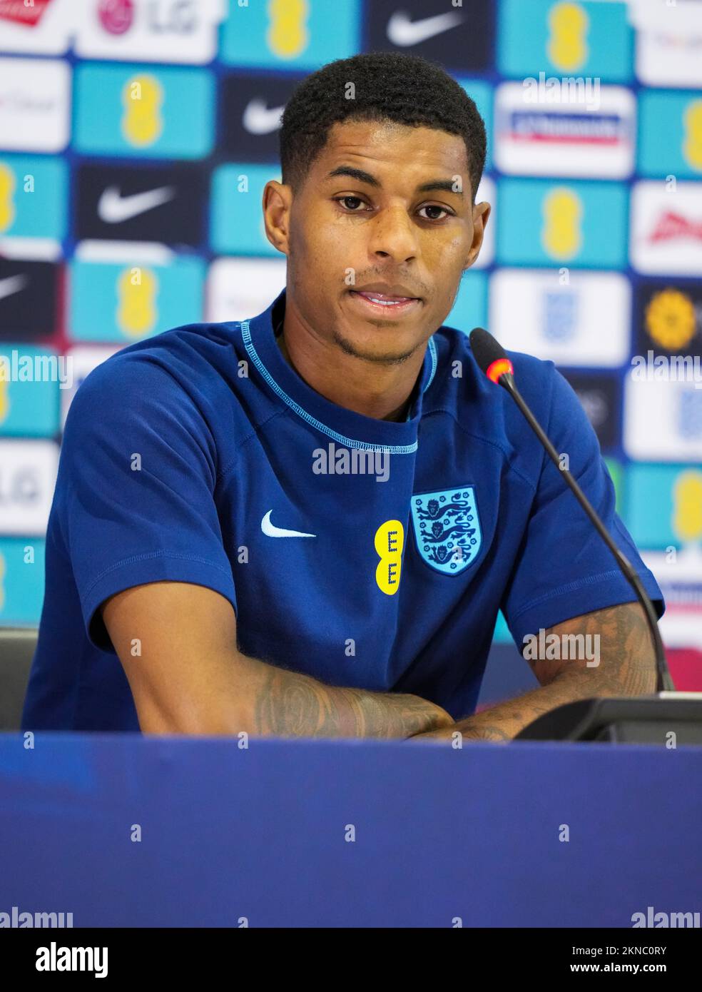England press conference fifa world cup 2022 al wakrah sport hi-res ...