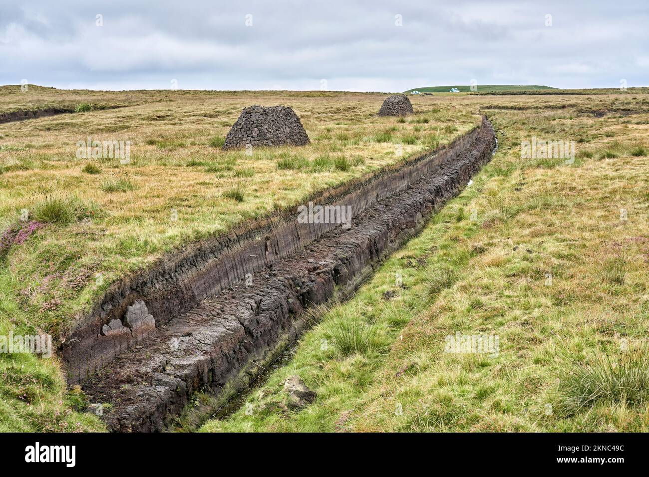 Peat cutting stack hi-res stock photography and images - Alamy