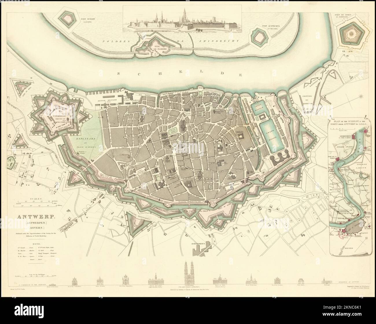 Map of antwerp hi-res stock photography and images - Alamy