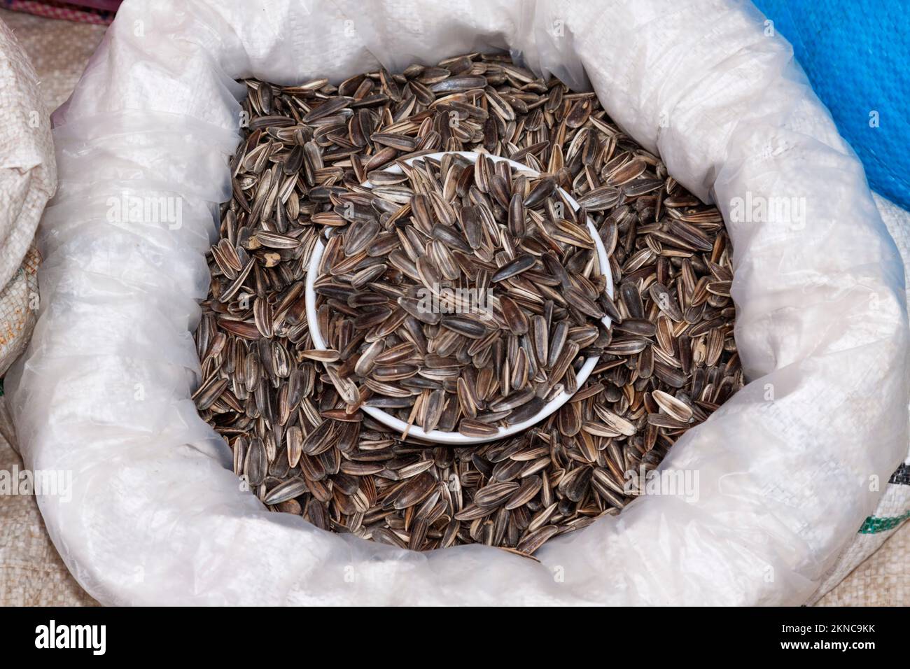 Sunflower seeds, Thai market, Chiang Mai, Southeast Asia Stock Photo ...