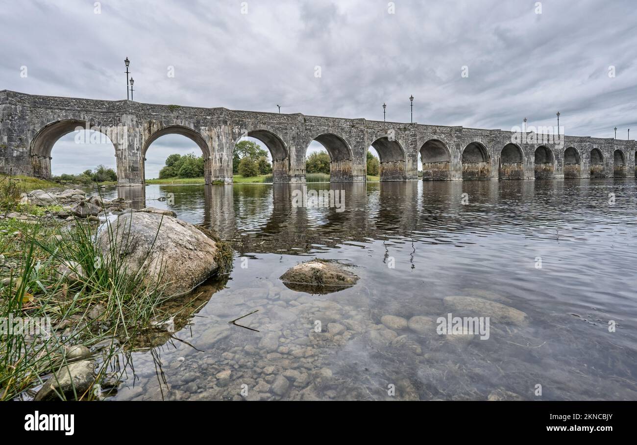 Old railway ston bridge of Ballydehob in County Cork, Republic if ...