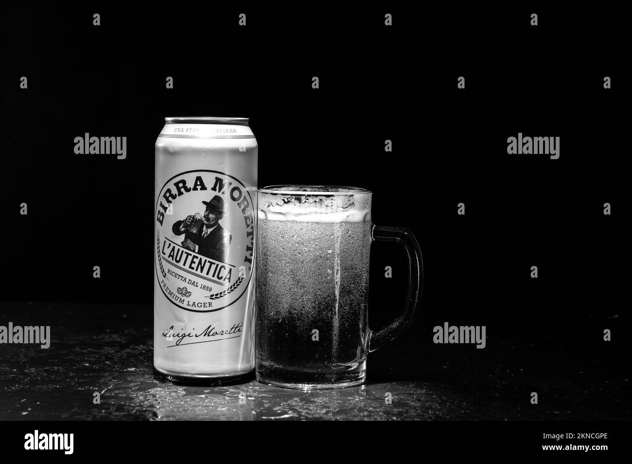 Birra Moretti beer. Bucharest, Romania, 2023 Stock Photo - Alamy