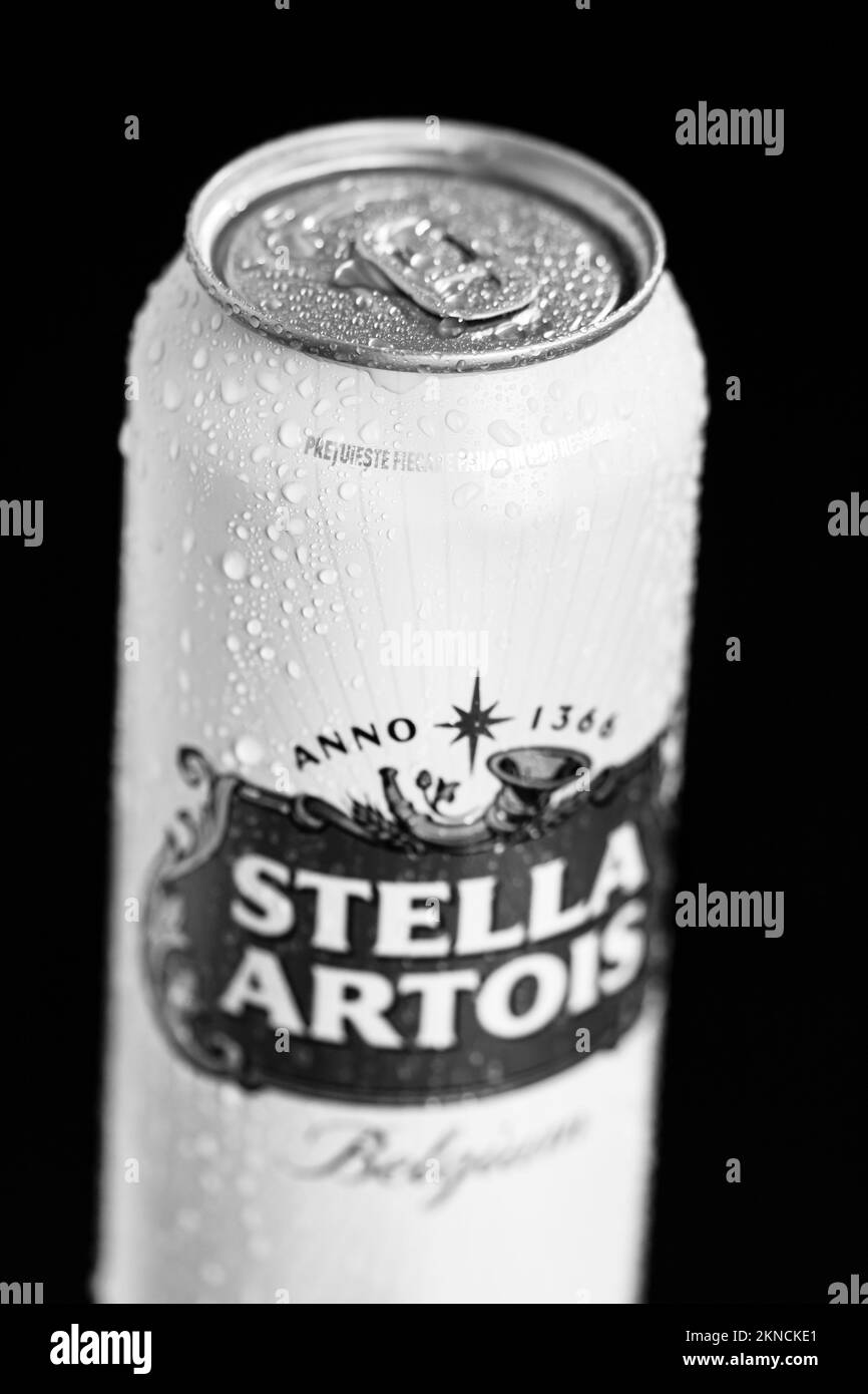 Stella drink Black and White Stock Photos & Images - Alamy