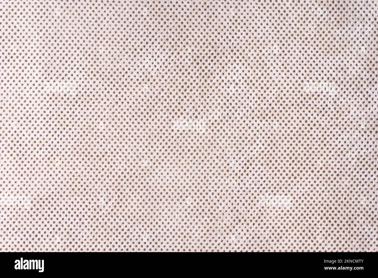 Texture background of velours beige fabric with dots pattern. Fabric texture of upholstery ...