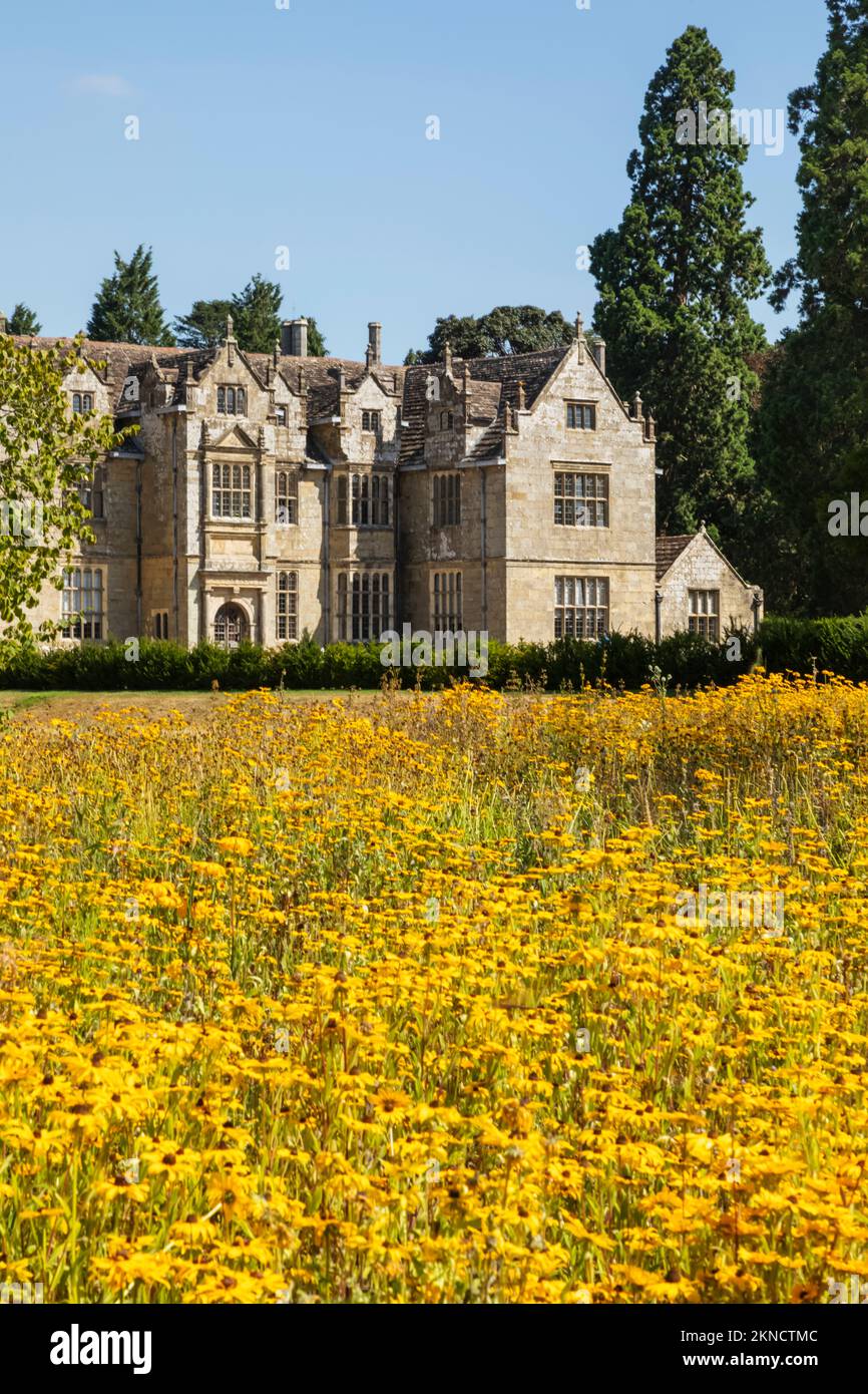 England, West Sussex, Wakehurst, Wakehurst Place House and Gardens ...