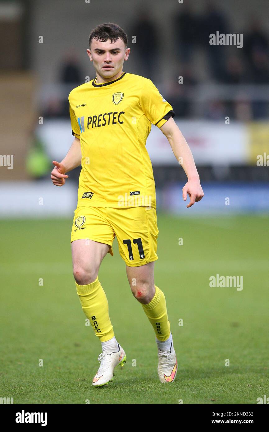 Burton Albion’s Jonny Smith in action during the Emirates FA Cup second ...