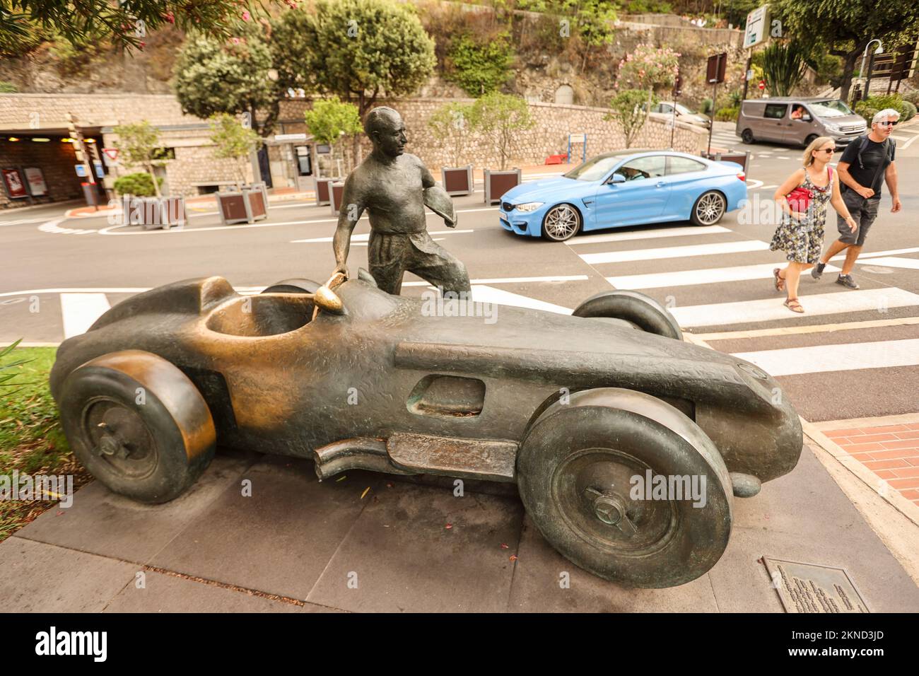 Monaco grand prix sculpture hi-res stock photography and images - Alamy