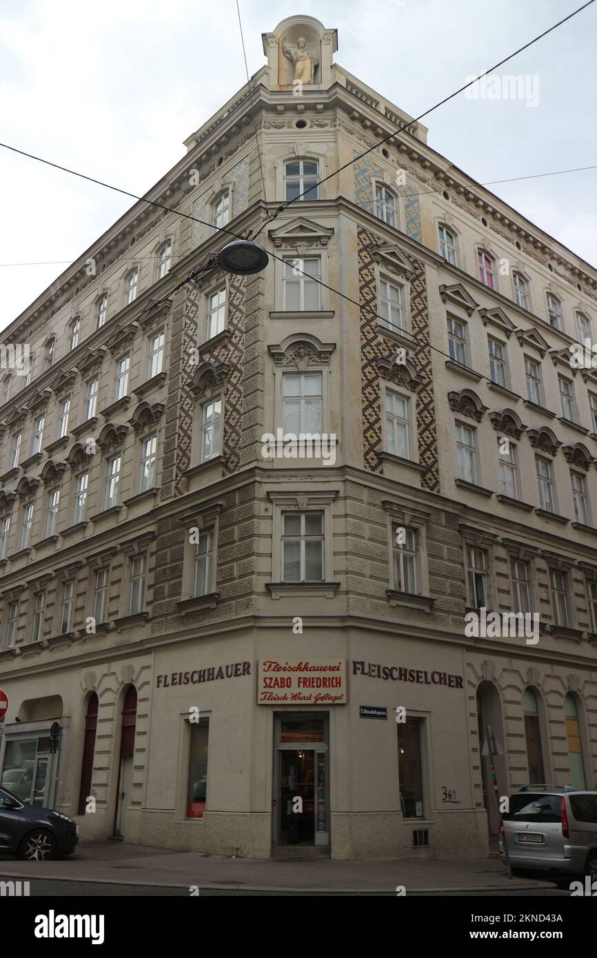 House architecture in vienna Stock Photo - Alamy