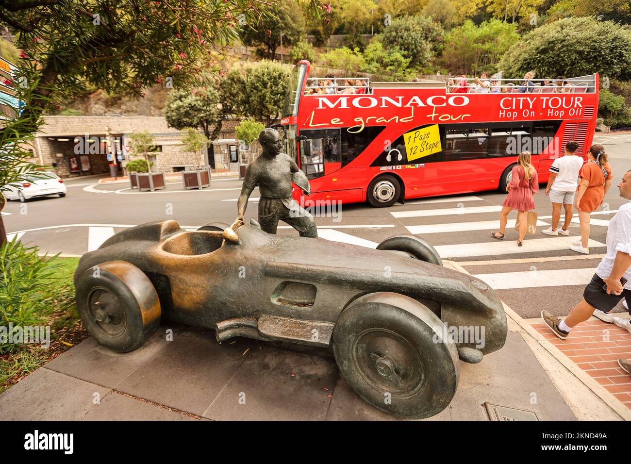 Monaco grand prix sculpture hi-res stock photography and images - Alamy