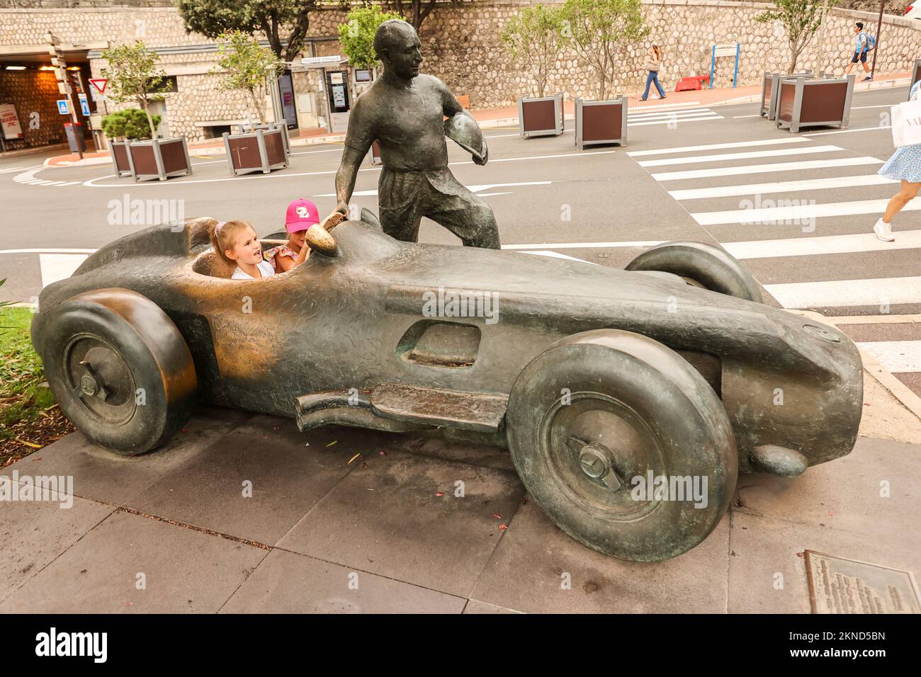 Monaco grand prix sculpture hi-res stock photography and images - Alamy