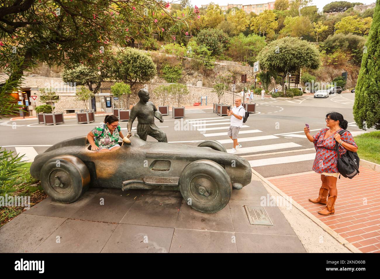 Monaco grand prix sculpture hi-res stock photography and images - Alamy