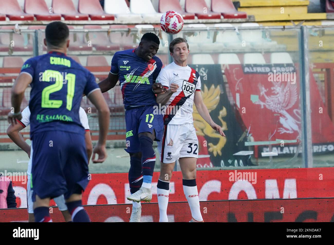 Renato Curi stadium, Perugia, Italy, November 27, 2022, badelj milan (n ...