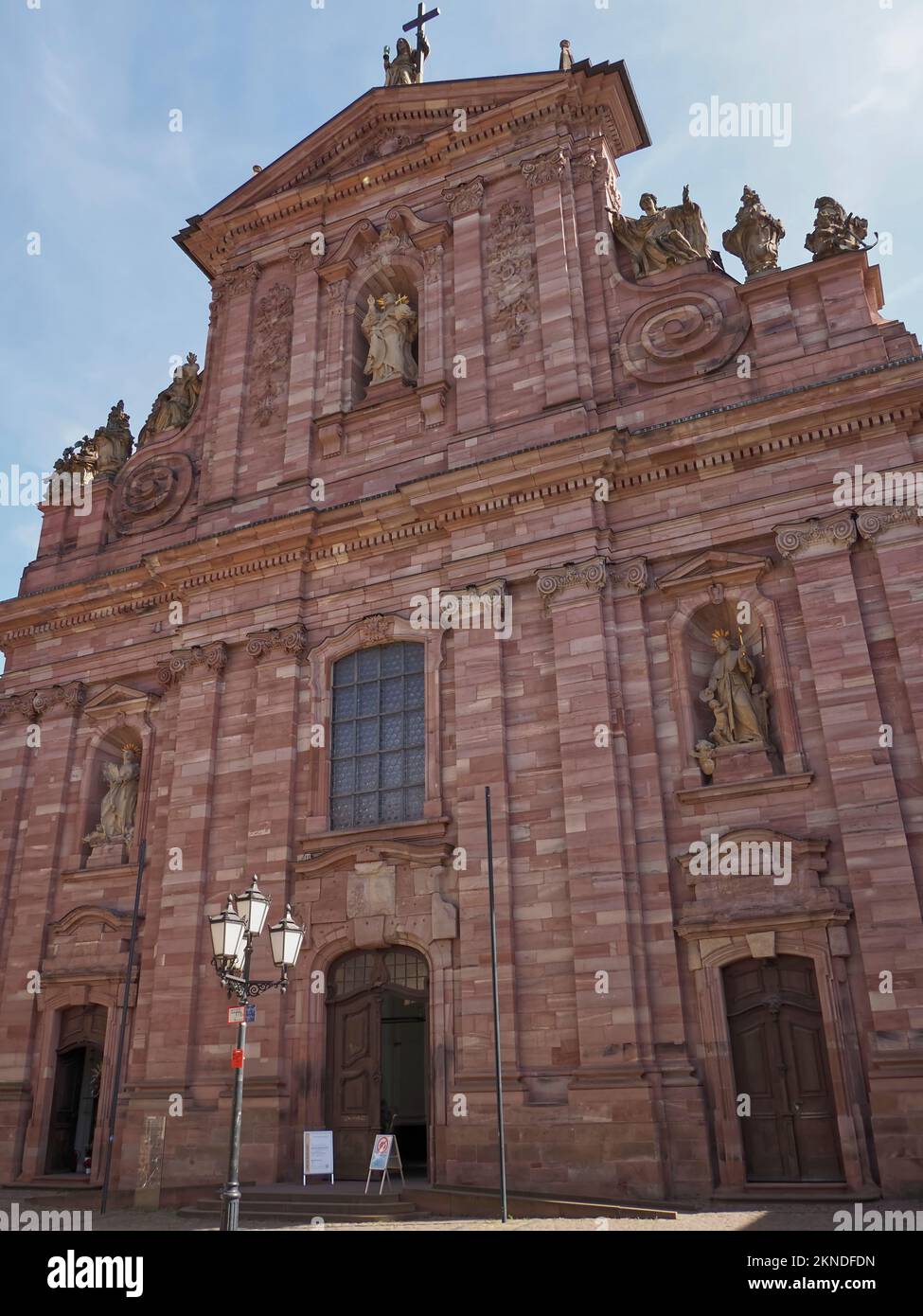Jesuitenkirche 18th-century church Richard-Hauser-Platz,Heidelberg ...
