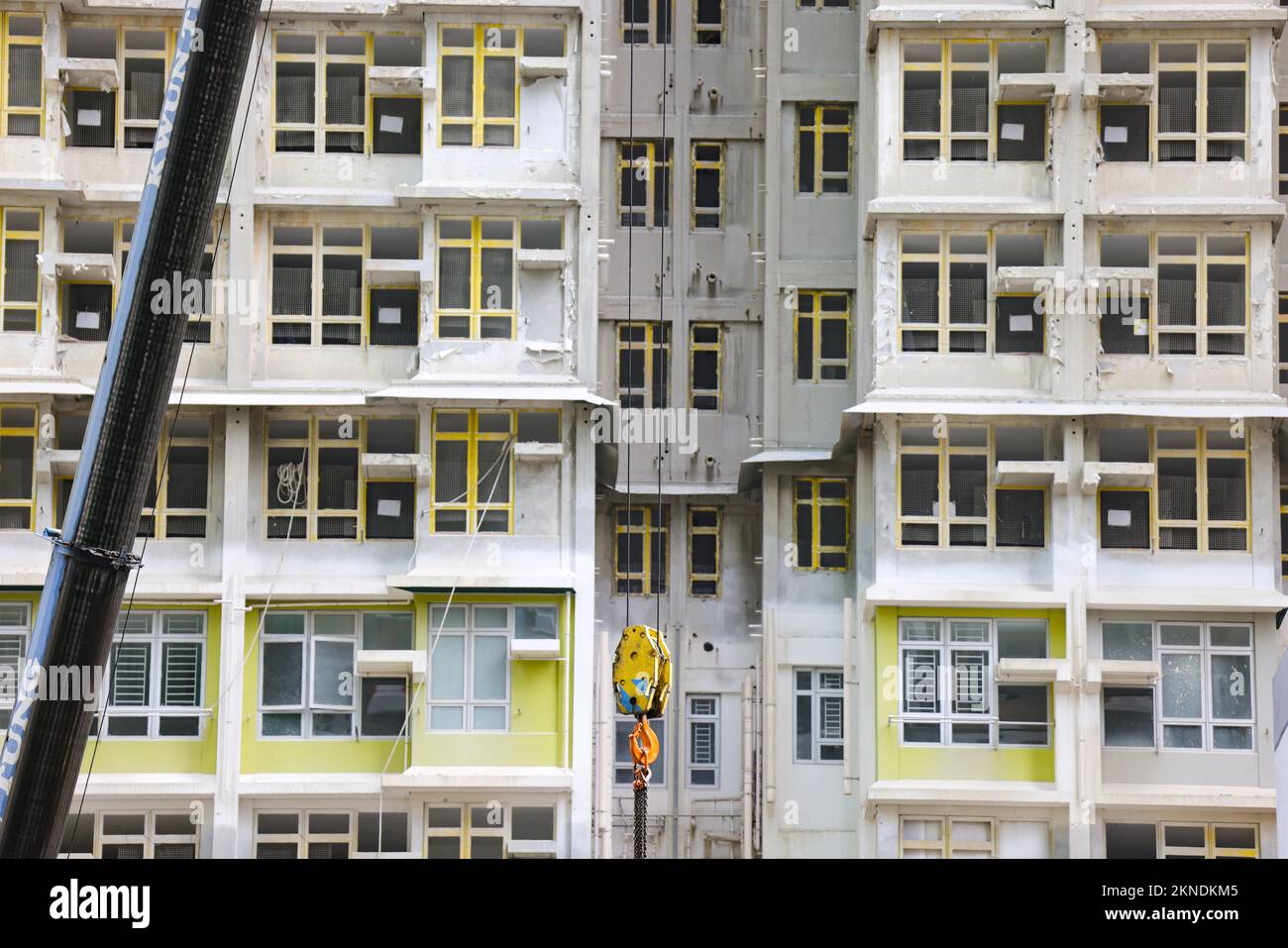 Public housing estate under construction in Diamond Hill. 19OCT22 SCMP ...