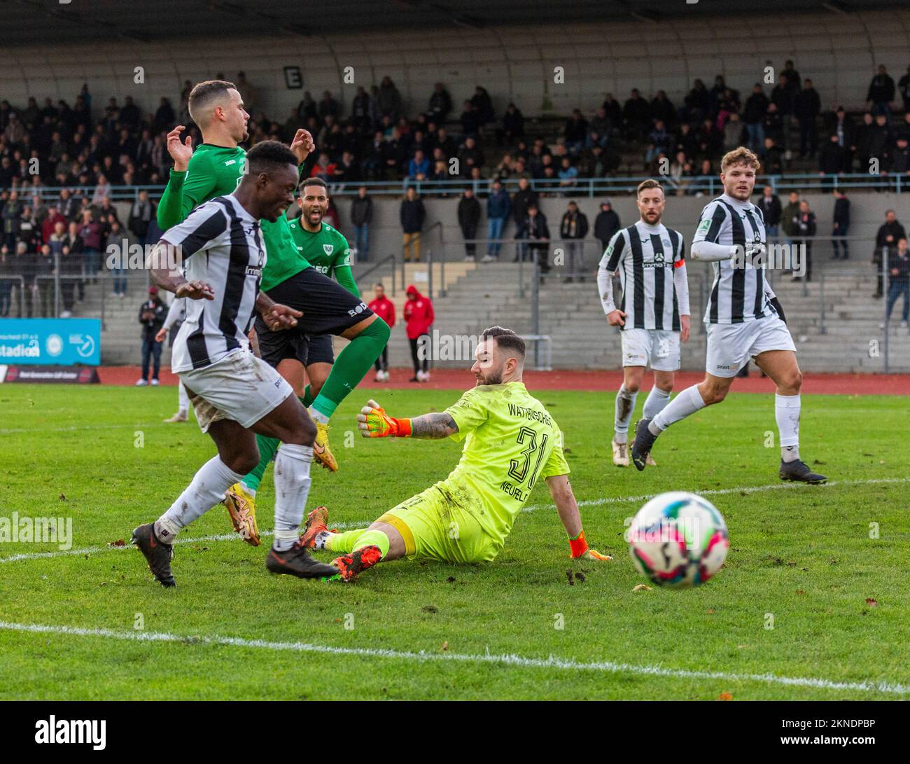 sports, football, Regional League West, 2022/2023, SG Wattenscheid 09 ...