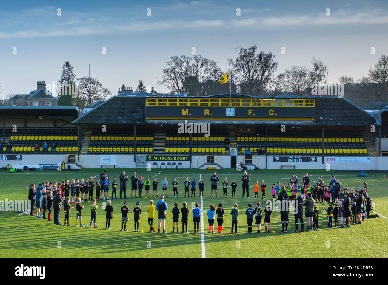 Melrose, Scotland, UK. 27th November 2022 Melrose Rugby Club, Melrose ...
