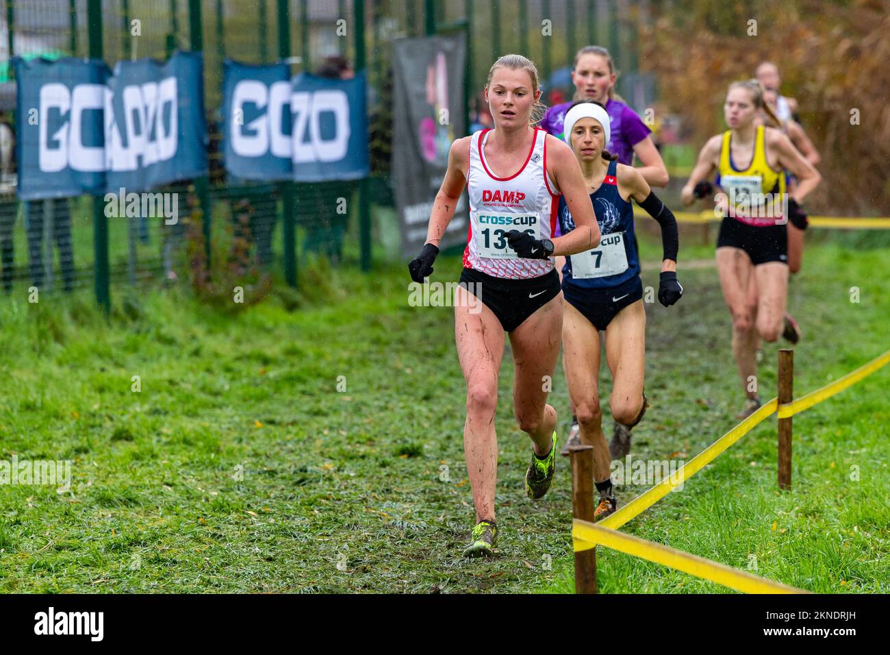 Belgian Juliette Thomas pictured in action during the women's race at ...