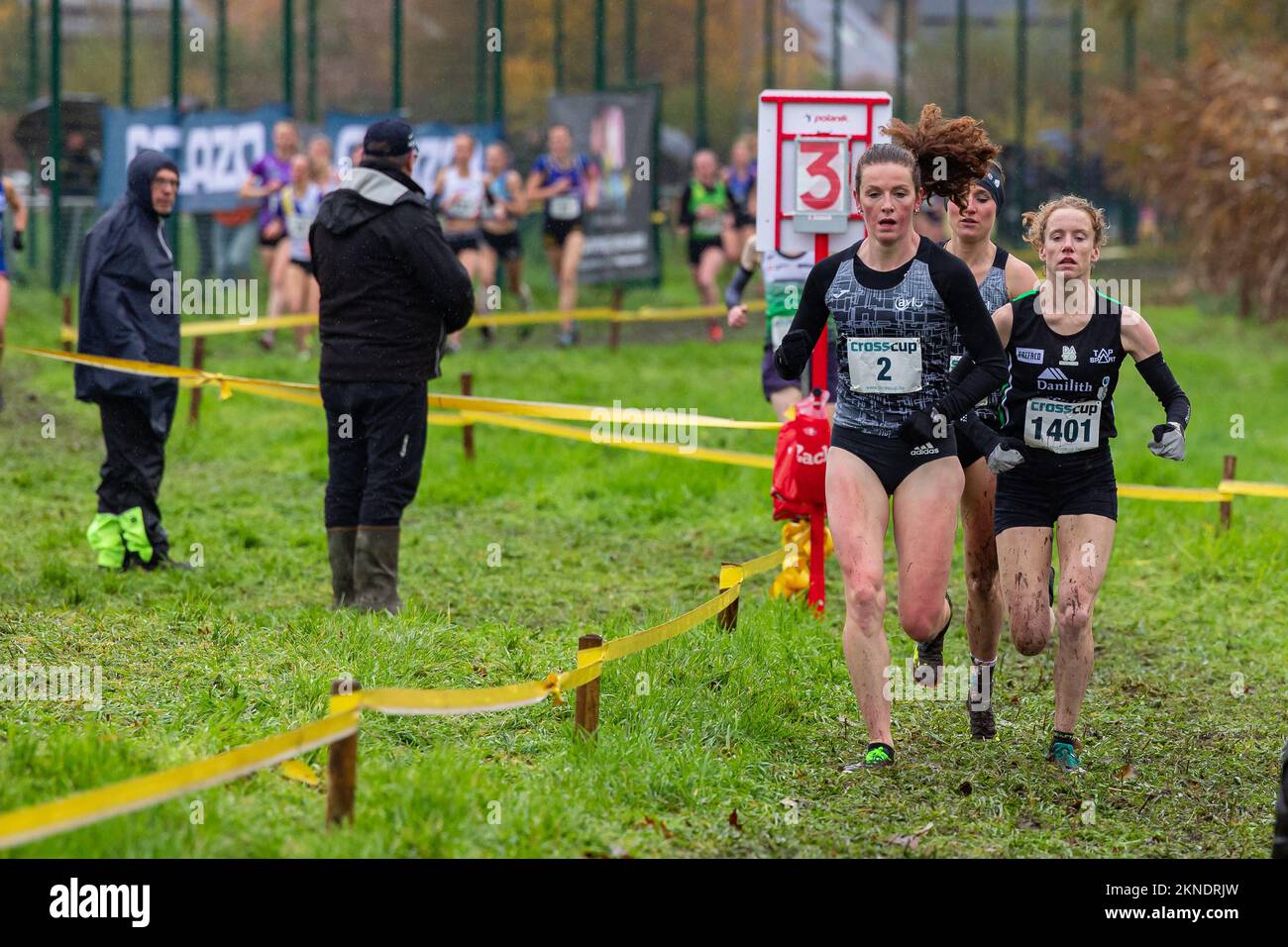 Belgian Lisa Rooms pictured in action during the women's race at the ...